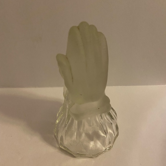 Emson | Accents | Vintage Emson Frosted Glass 24 Lead Crystal Praying ...